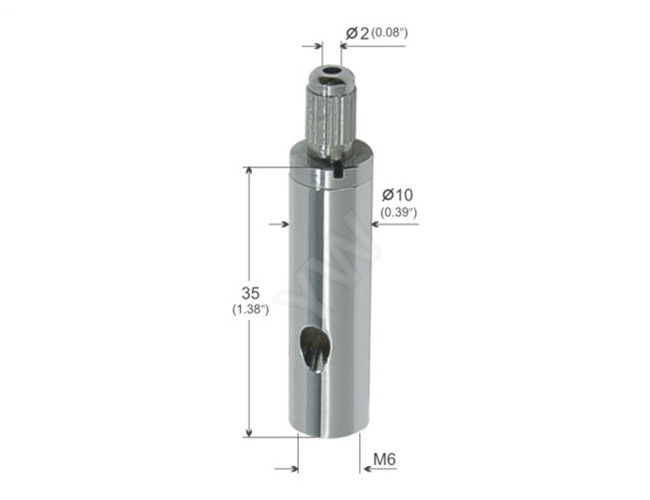 Cable Side Exit Adjustable Cable Grippers Nickel Plated With Safety Lock