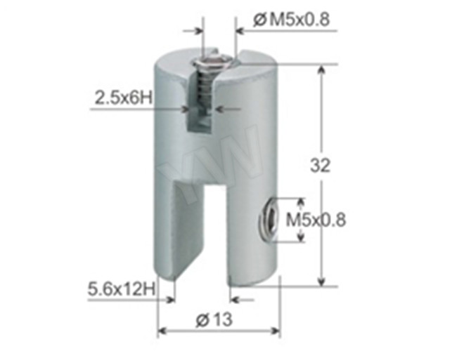 Single Sided Cable Sign Hanging Systems Satin Finishing For Indoor ...