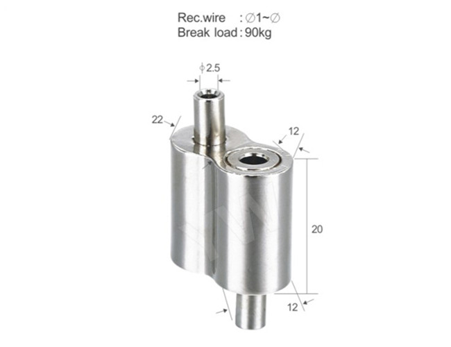 Double Mechanism Cable Looping Gripper Zinc Alloy Material Custom Color