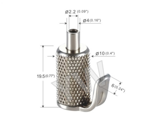 Φ 10 Mm Brass Material Adjustable Cable Grippers Hanger For Suspending ...