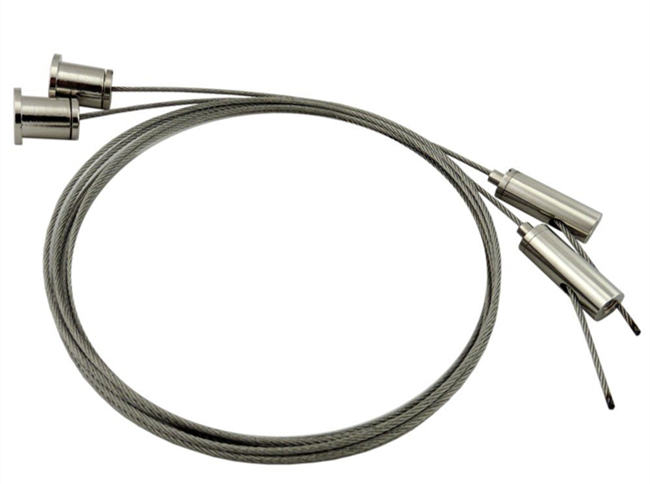 Tool - Free Easy Installation Wire Suspension Kit For LED Linear Lights