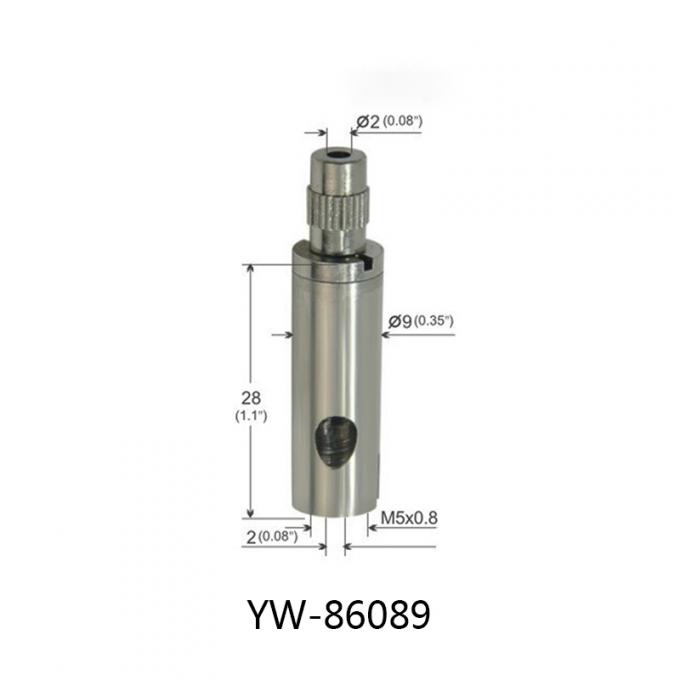 Side Exit 2mm Plunger Aircraft Cable Grippers Customize To Hang Picture