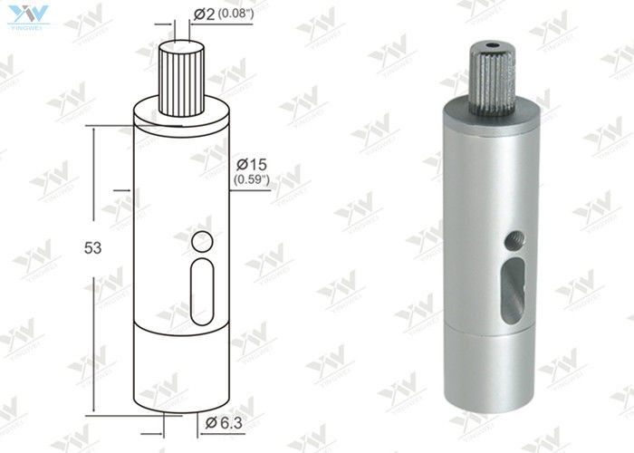 Brass Material Aircraft Cable Grippers Satin Color Plated With Security ...