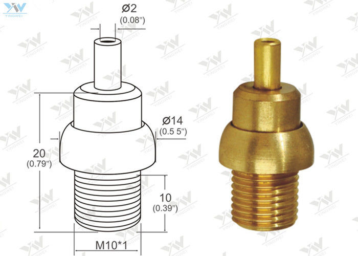 Bottom Cable Exit Brass Cable Gripper Adjustable Wire Grippers No ...