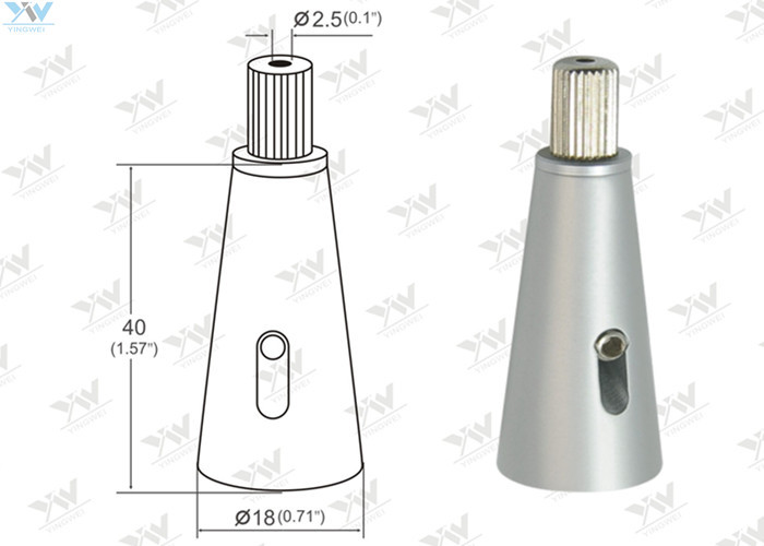Reliable Time - Saving Steel Cable Gripper Cone Shaped With Security Cap