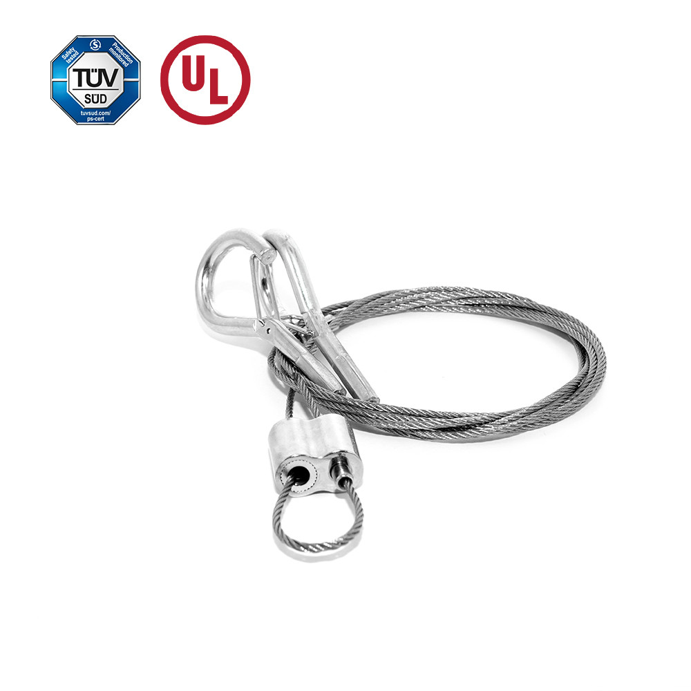 Safety Cable High Bay Light Hanging Suspension Kit Of Hanging System